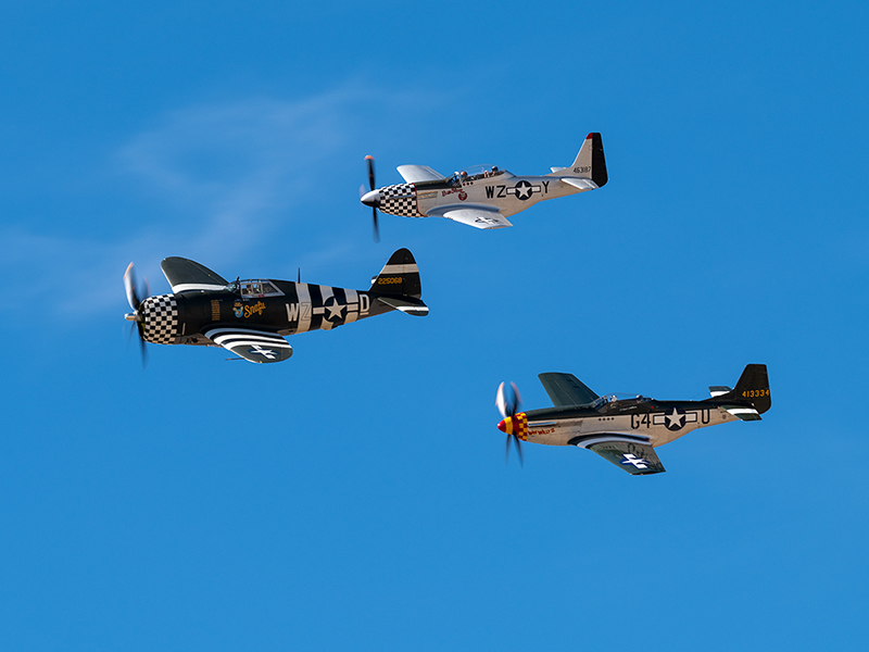 2019 SCHEDULE TAKES AIR FORCE HERITAGE FLIGHT ACROSS THE COUNTRY
