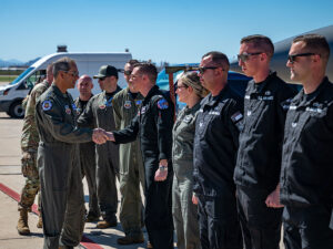 Meet the Pilot: F-16 Demo Team Commander Taylor ‘FEMA’ Hiester